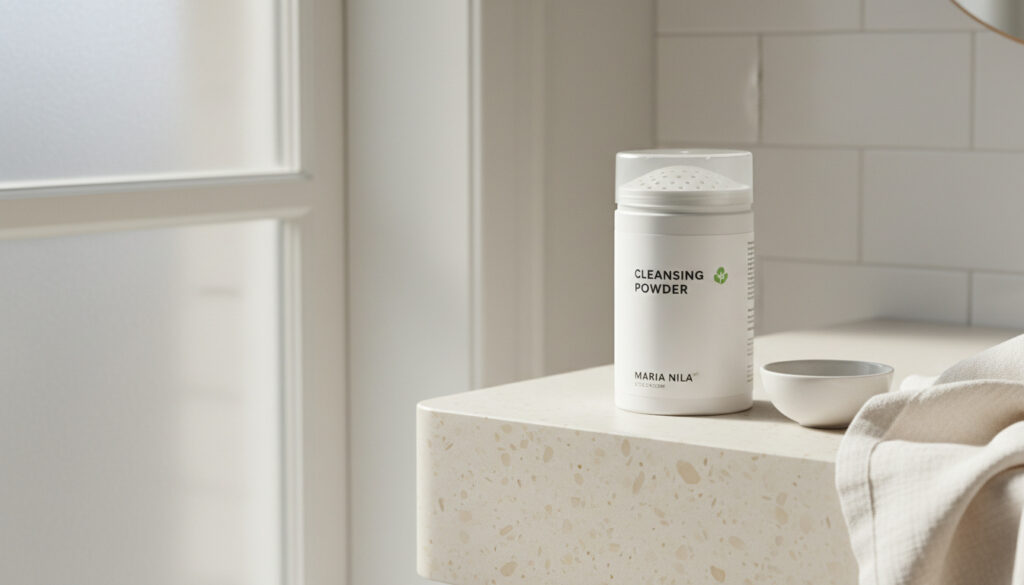 Maria Nila Cleansing Powder ærlig gjennomgang - Klartekst